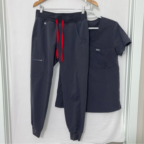 Figs | Pants & Jumpsuits | Figs Limited Edition Rare Charcoal Gray With ...